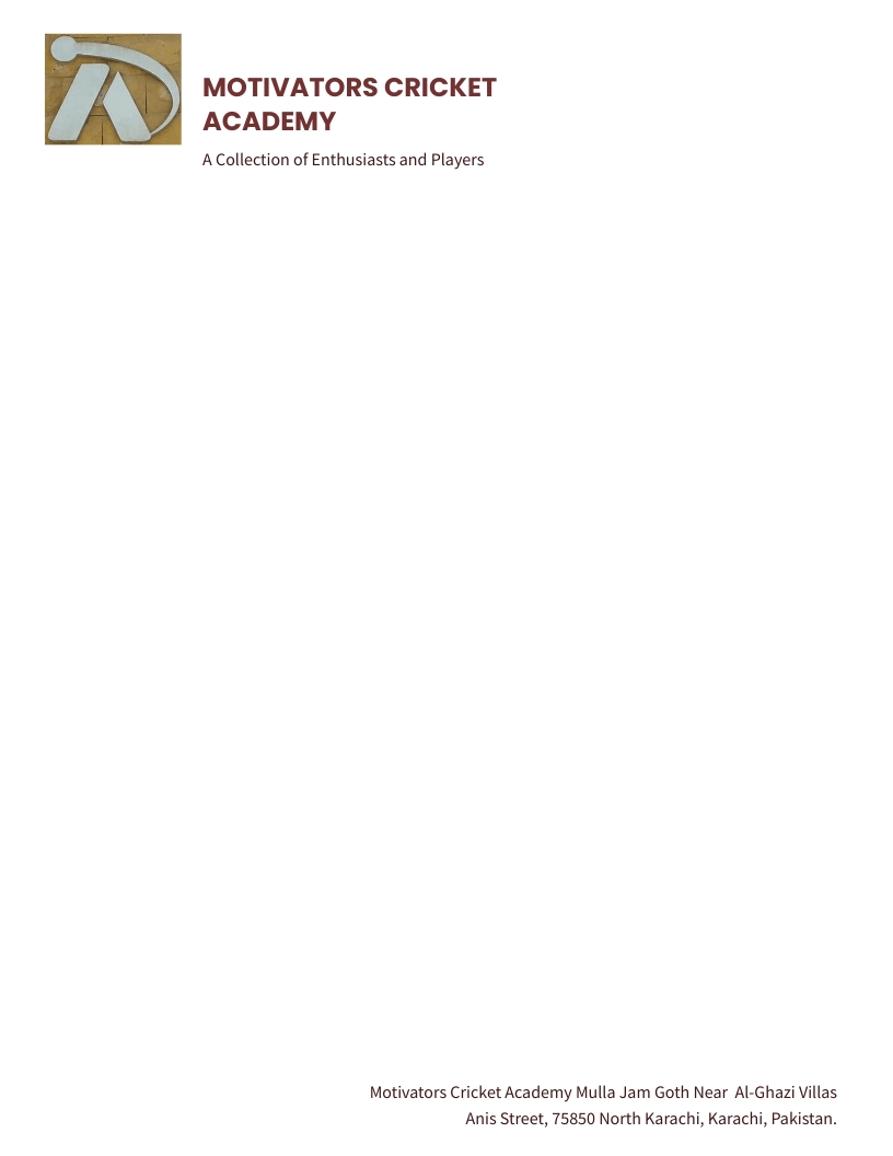 Football Club Letterhead Template - Download in Word, Google Docs ...