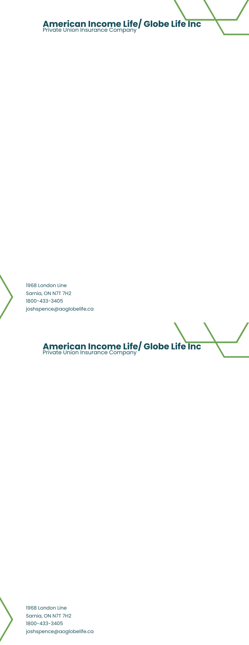 Insurance Services Letterhead Template - Download in Word, Google Docs ...