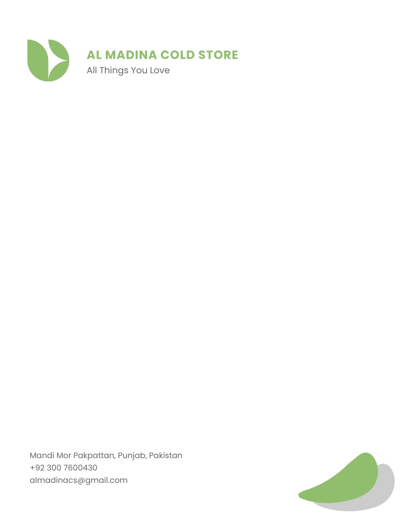 Fashion Store Letterhead Template - Download in Word, Illustrator, PSD ...