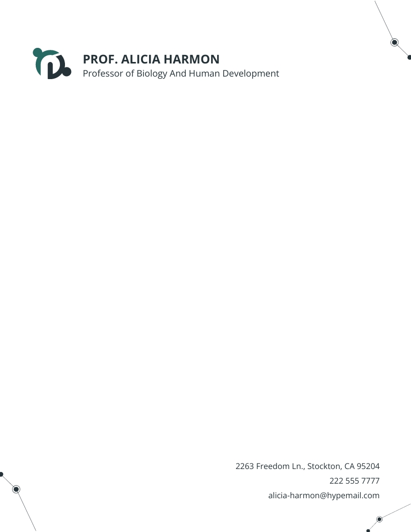 Sample Doctor Stationery Letterhead Template - Download in Word ...