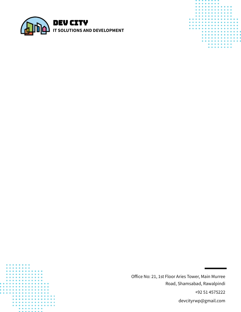 Free Blank HR Department Letterhead Template - Download in Word, Google ...