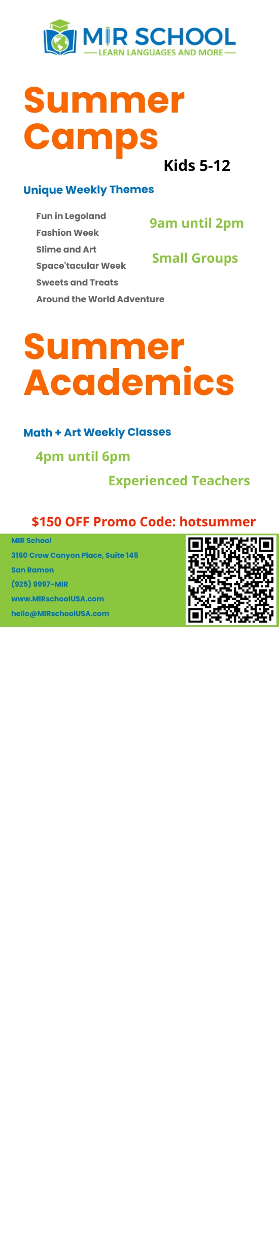 Tourist Camp Rack Card Template - Download in Word | Template.net