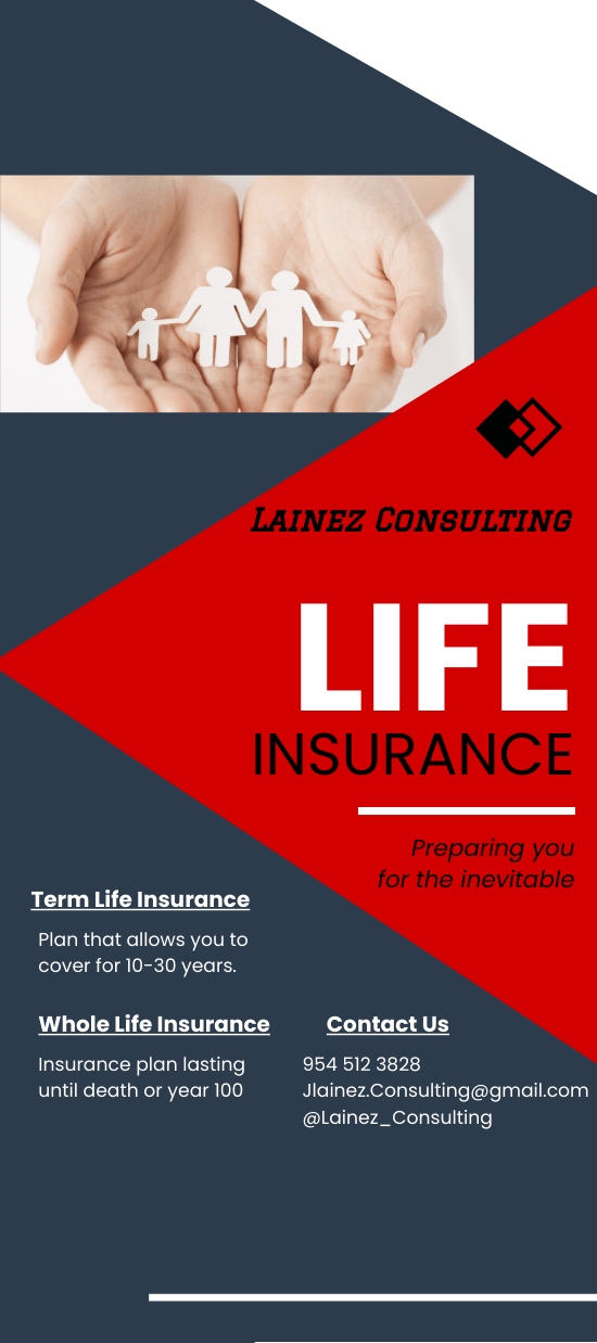 Insurance Agency DL Card Template - Download in Word, Illustrator, PSD ...