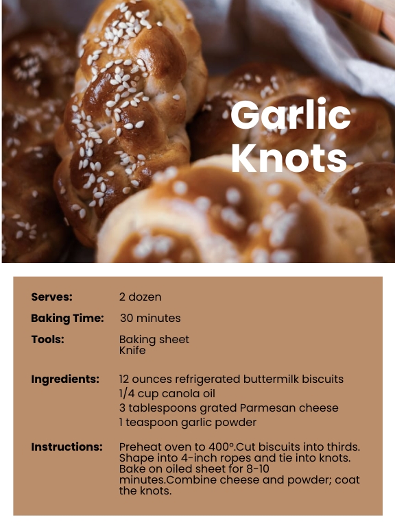 Food Card Template - Download in Word, Google Docs, Illustrator, PSD ...