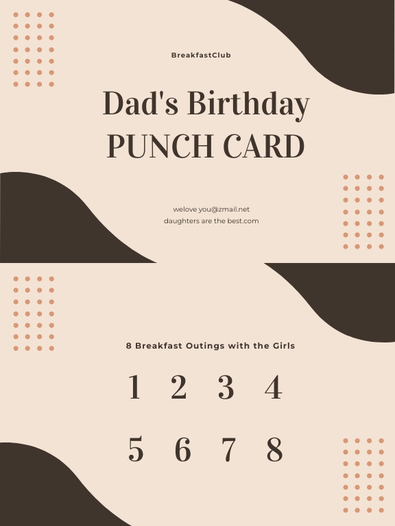 Attendance Punch Card Template - Download in Word, Google Docs ...
