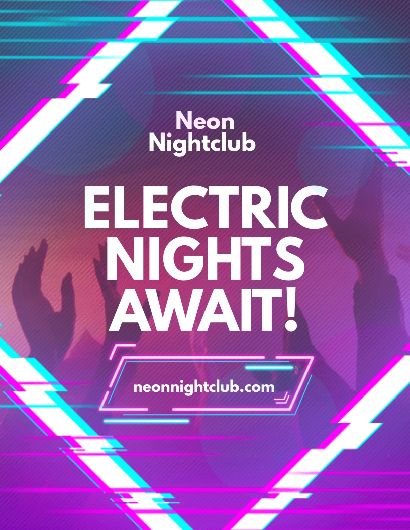 Party Promotion Flyer Template - Download in Word, Google Docs ...