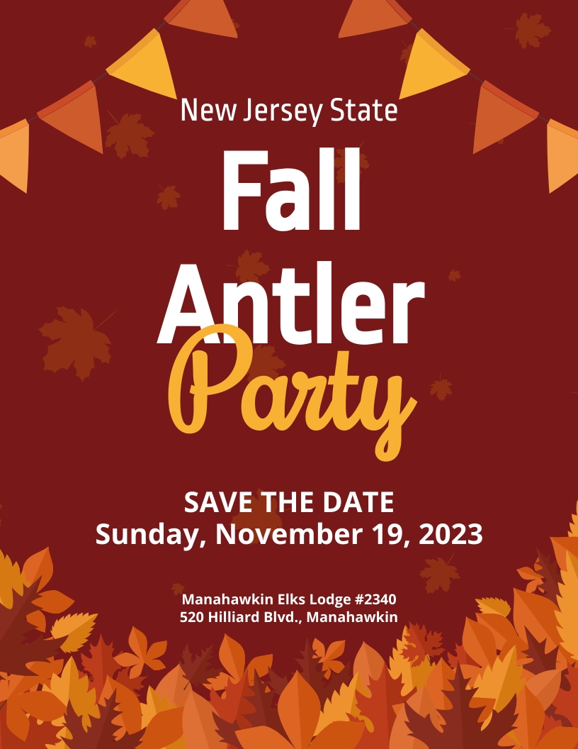 FREE Fall Flyer Template - Download in Word, Google Docs, PDF ...