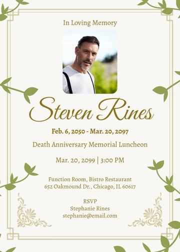 Free VFW Day Invitation Background Template to Edit Online