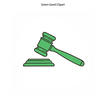 Free Gavel Outline Clipart Template to Edit Online