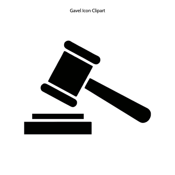Free Gavel Icon Clipart Template to Edit Online