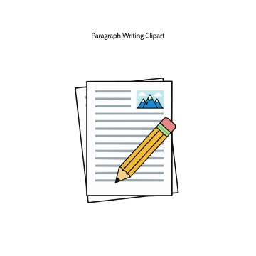 Free Paragraph Writing Clipart Template to Edit Online