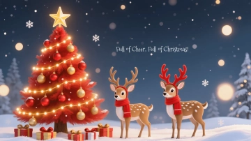 Free Vector Christmas Tree Background Template to Edit Online