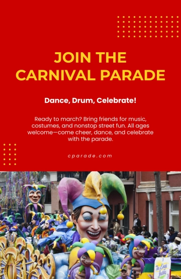 Free Carnival YouTube Background Template to Edit Online