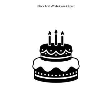 Free Cake Outline Clipart Template to Edit Online