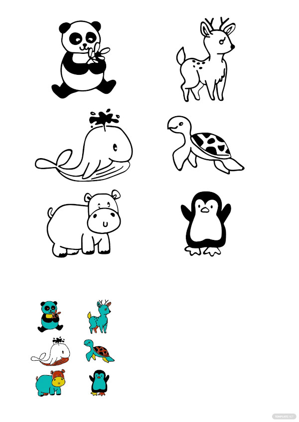 Farm Animal Template - Animal Templates