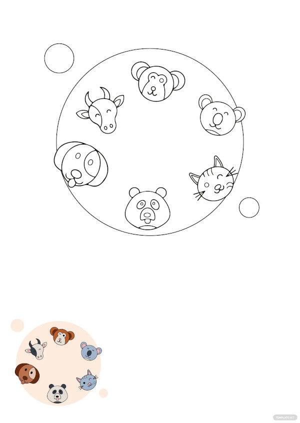Farm Animal Template - Animal Templates