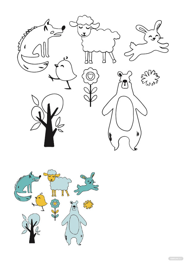 Farm Animal Template - Animal Templates
