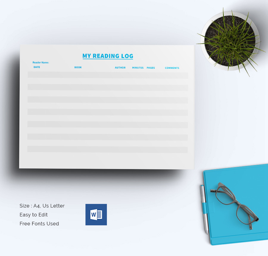 25+ Best Reading Log Templates