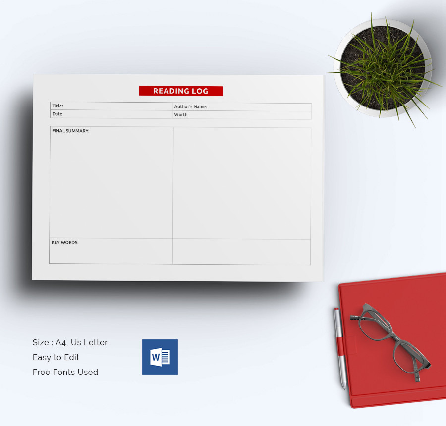 25+ Best Reading Log Templates