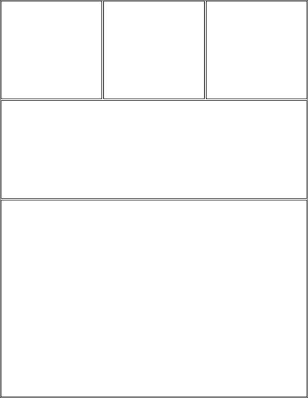 6+ Best Print These Comic Strip Templates