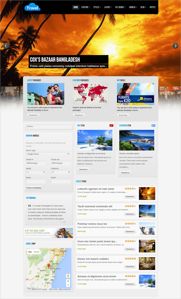 26+ Tourism Website Themes & Templates