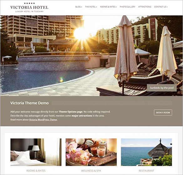 27+ Hotel Website Themes & Templates
