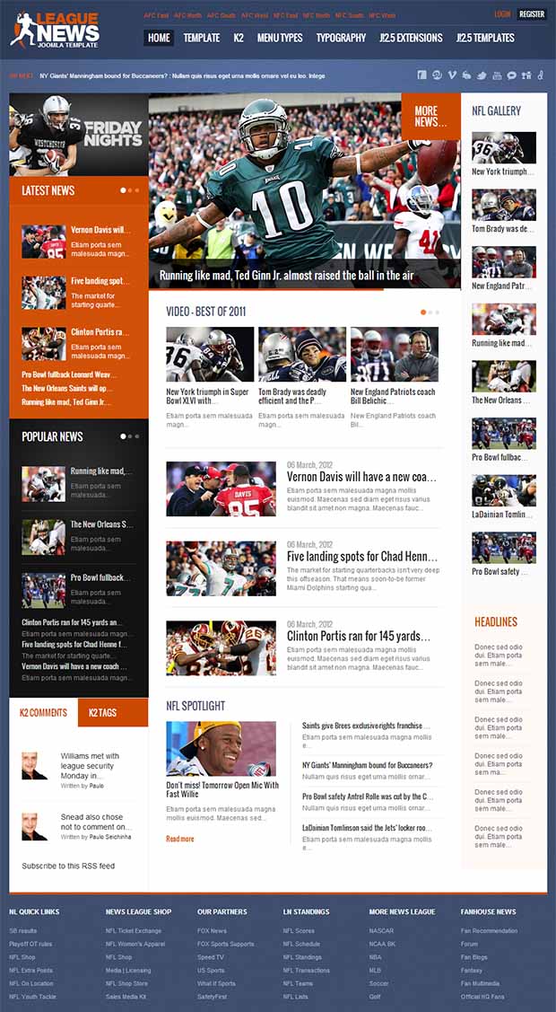 20+ Best Premium News Website Templates
