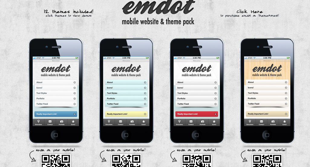 30+ JQuery Mobile Themes & Templates