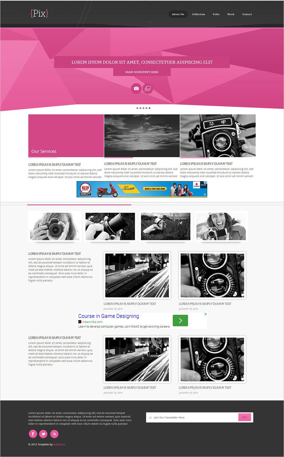 17+ Best Flat Design Website Templates