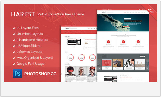 Top 100 Premium Photoshop PSD Website Templates – Computer science ...