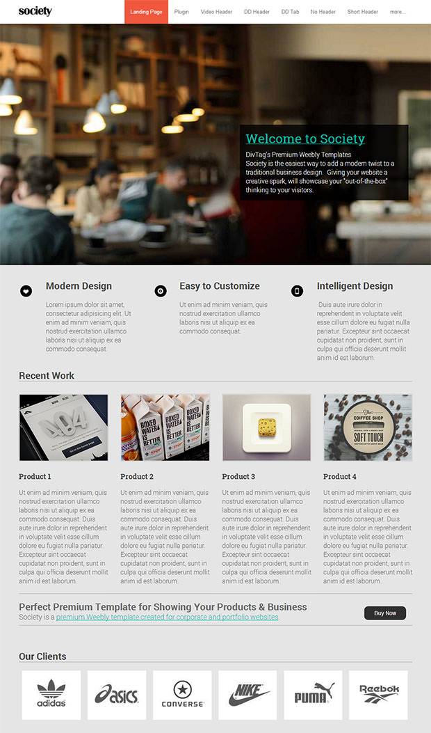 27+ Free Weebly Themes & Templates