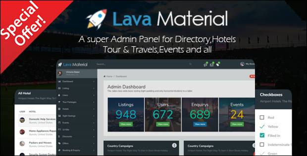 66+ Admin Panel Themes & Templates