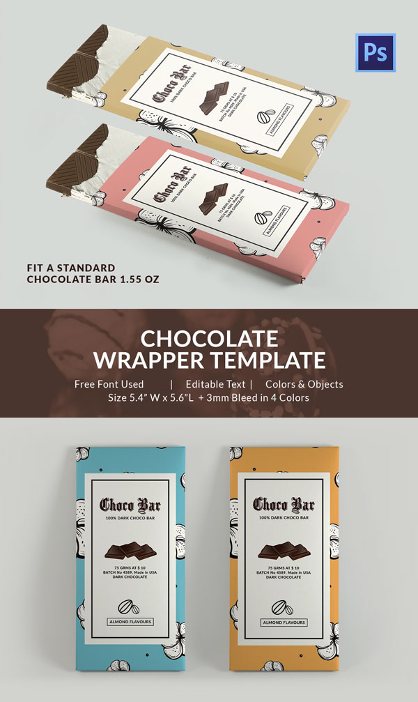 25 Excellent Chocolate Packaging Designs Free Premium Templates