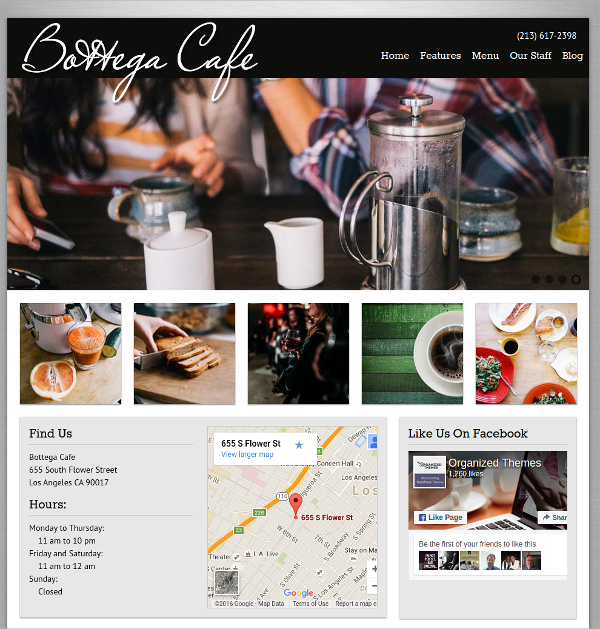 12+ Coffee Shop Website Themes & Templates | Free & Premium Templates