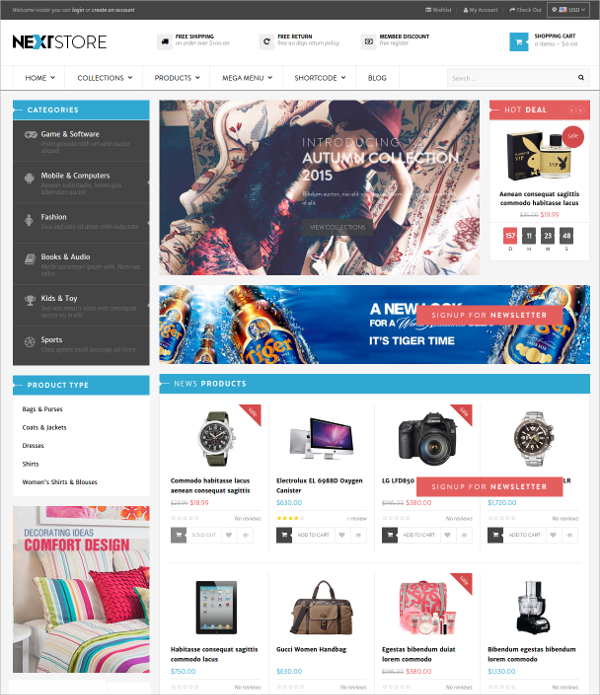 15+ Gift Store Website Themes & Templates