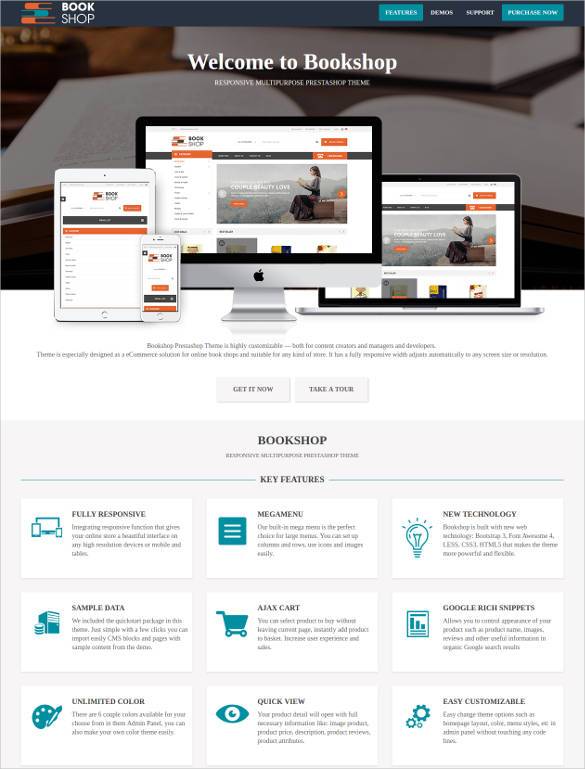 Free 15+ Book Store Website Themes & Templates