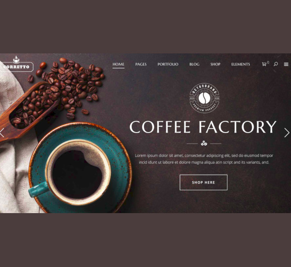 9 Coffee Shop Website Themes Templates