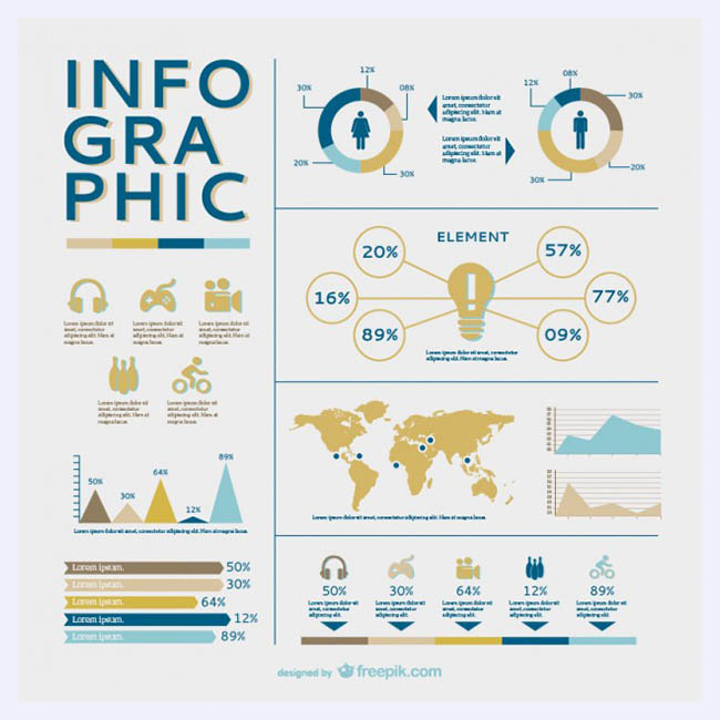 40+ Best and Free Infographic Elements