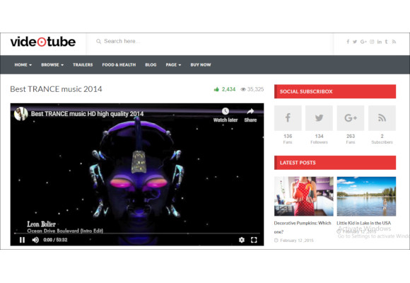 18+ Responsive Video Website Themes & Templates