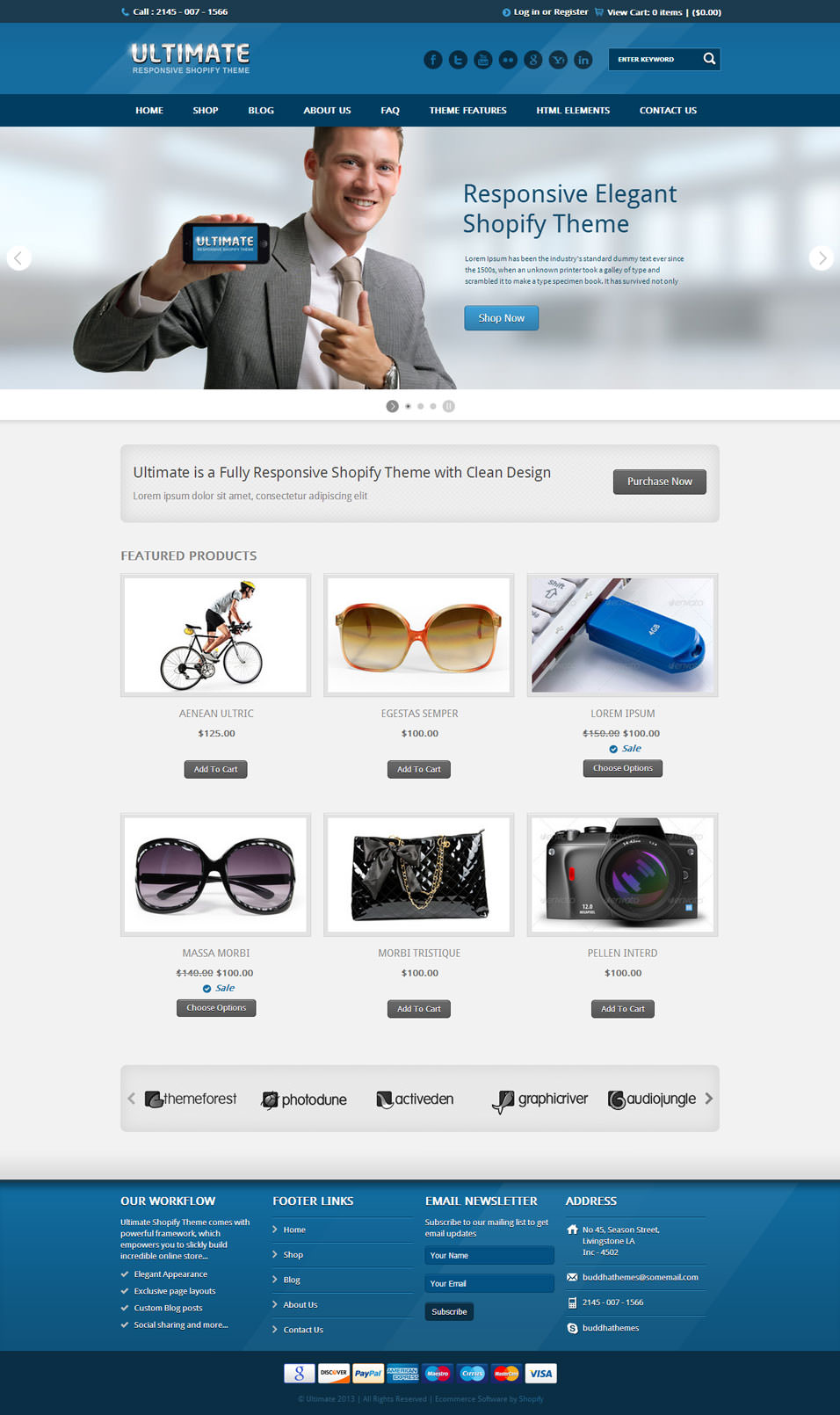 Best SEO Shopify Themes Free Premium Templates