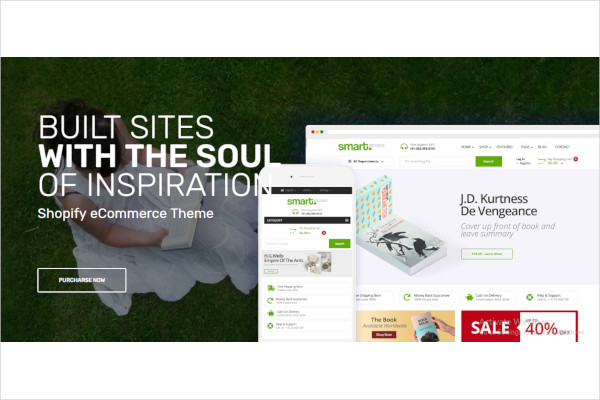 15+ Book Store Website Themes & Templates