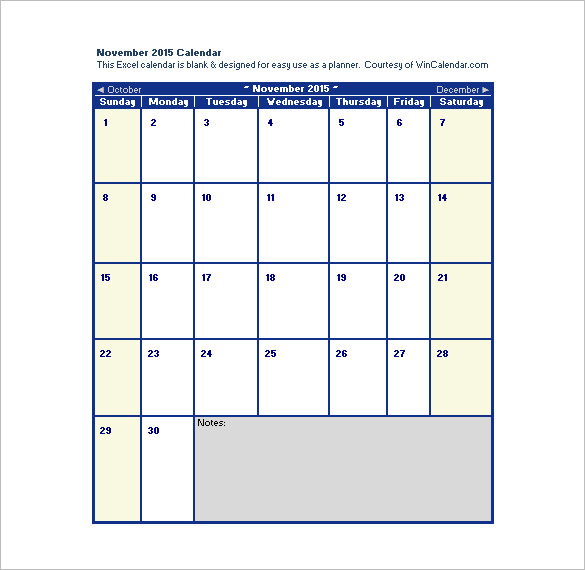 Excel Calendar Schedule Template – 15+ Free Word, Excel, PDF Format ...