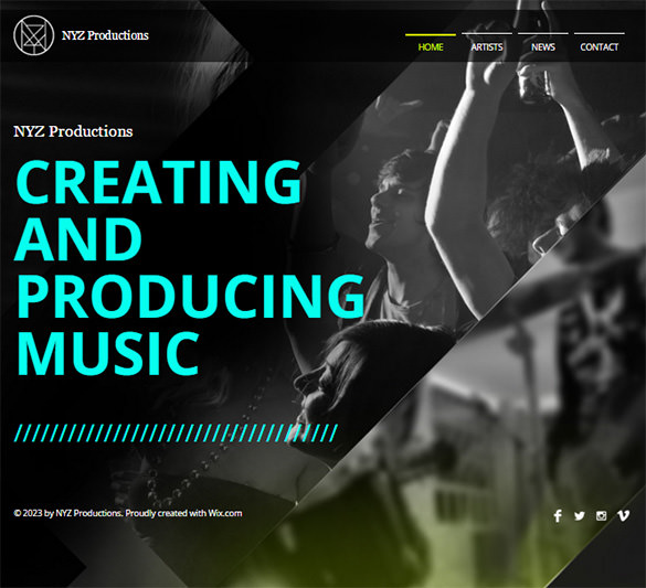 30+ Music HTML5 Themes & Templates | Free & Premium Templates