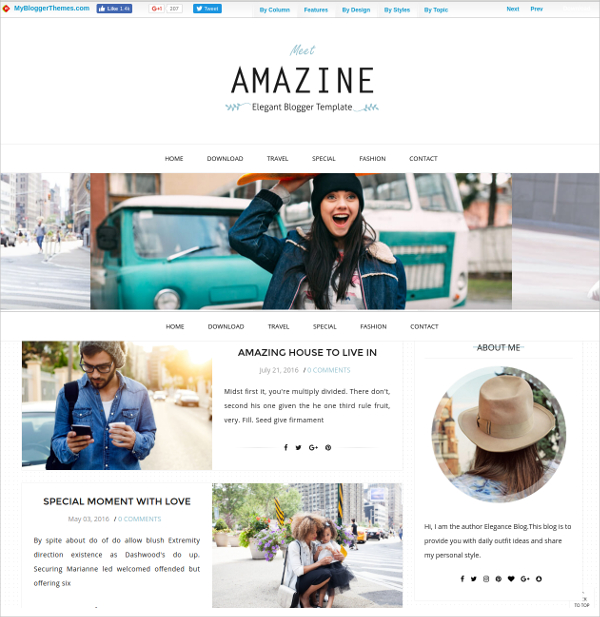 17+ Free Blog Templates & Themes
