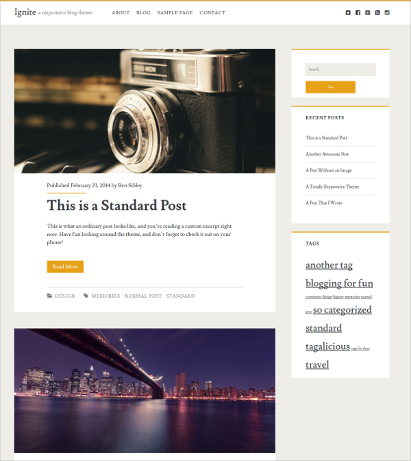 17+ Free Blog Templates & Themes
