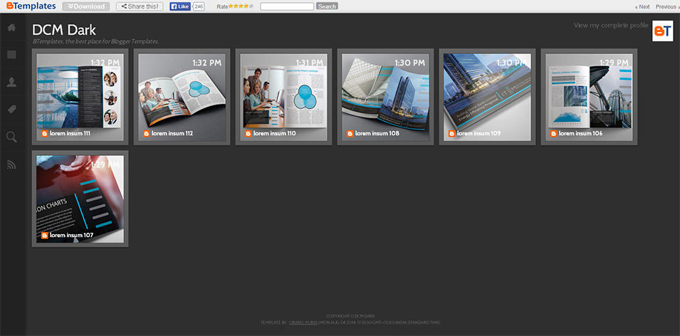 31+ Photography Blog Themes & Templates