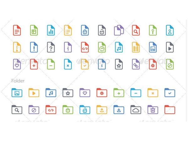 63+ Outstanding Collection of Folder Icons | Free & Premium Templates