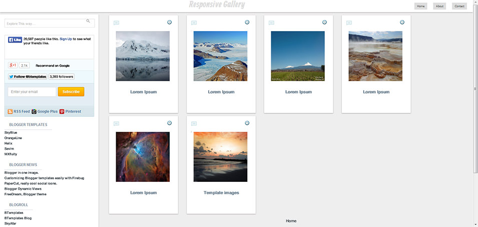 29+ Best Gallery Style Blog Templates & Themes
