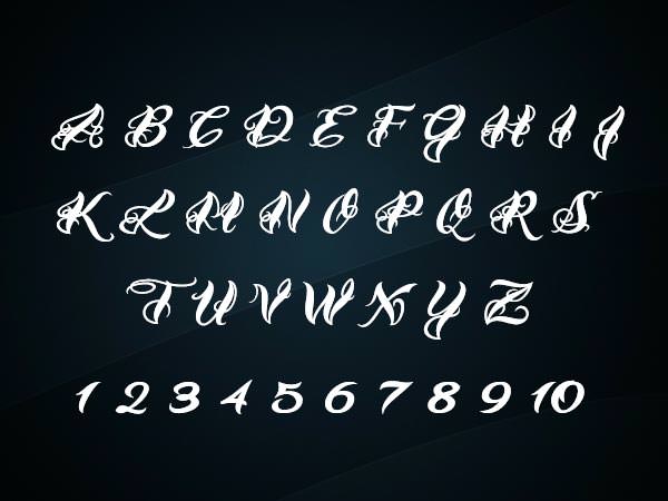 20+ Best Tattoo Lettering Fonts for Download