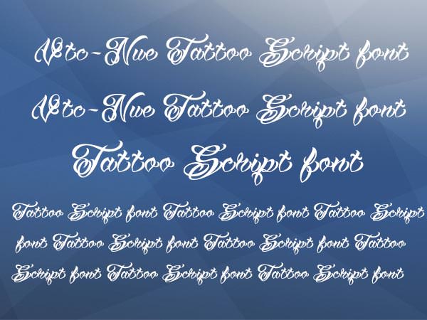 20+ Best Tattoo Lettering Fonts for Download